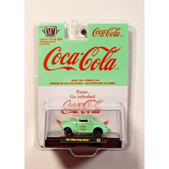 M2 Machines | Toys | M2 Machines Cocacola 941 Willys Coupe Gasser | Poshmark